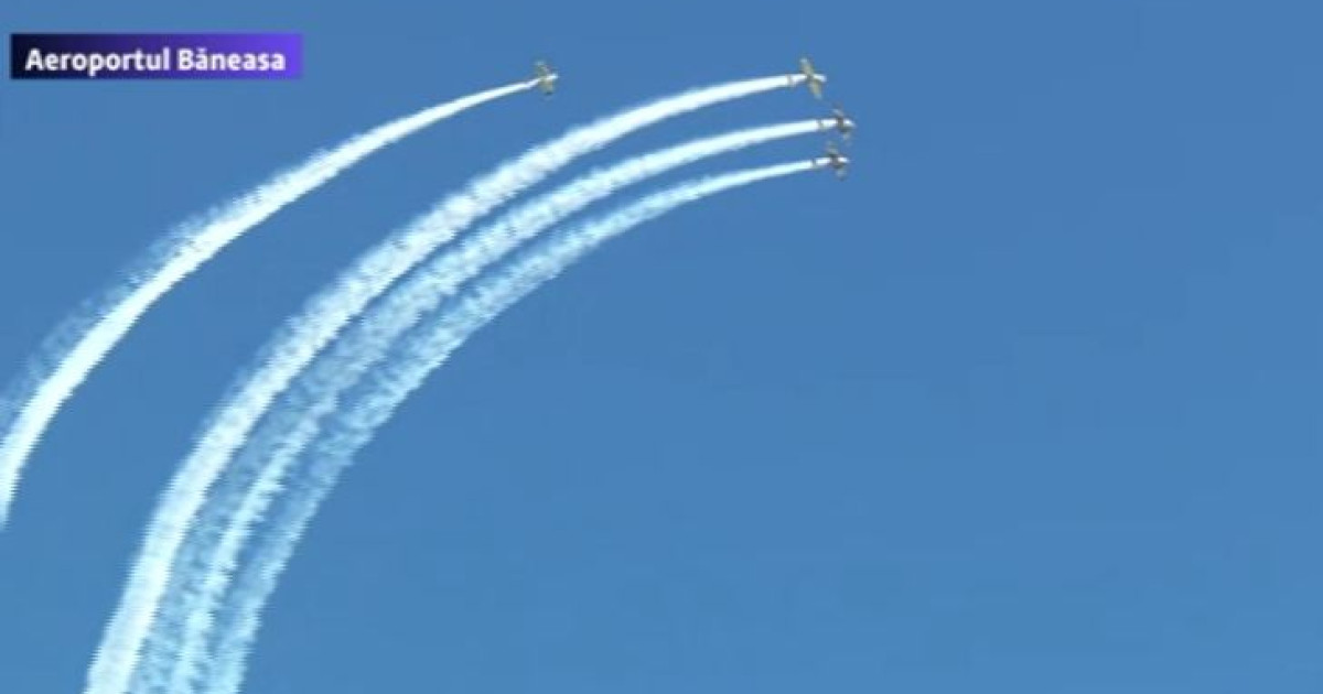 VIDEO. Cel mai mare spectacol aviatic din România are loc astăzi pe ...
