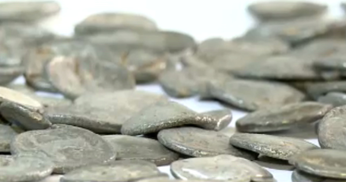 Tezaur descoperit la Cacica. Un bărbat a găsit 300 de monede geto ...