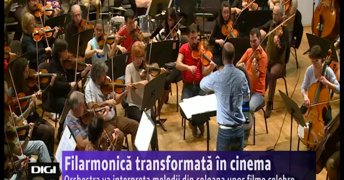 Filmele se mută la Filarmonica din Oradea | Digi24