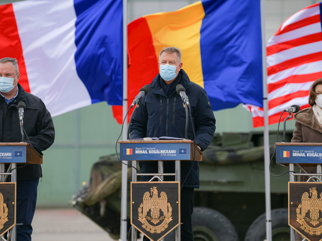Ministrul francez al apărării, la baza Mihail Kogălniceanu: Azi ... Ministrul francez al apărării, la baza Mihail Kogălniceanu: Azi ...