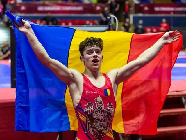 Aur pentru România la Campionatul European de Lupte Under-23