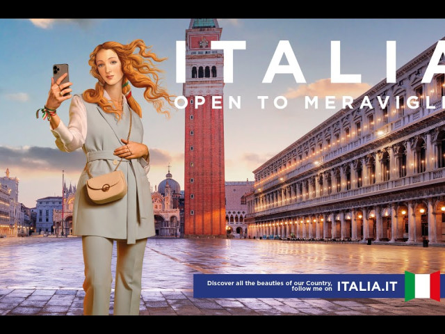 Clip de promovare a Italiei cu imagini din Slovenia