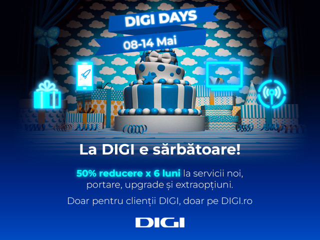 Campania „DIGI Days” propune o nouă ofertă de nerefuzat dedicată ...