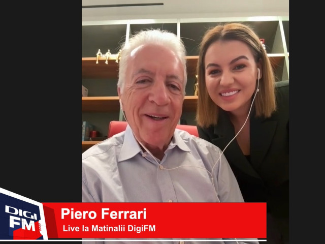 Piero Ferrari, LIVE la Matinalii Digi FM. De la plimbările cu Dacia, la ...