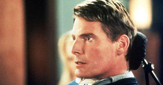 Christopher Reeve a jucat un bărbat paralizat, apoi viața i s-a ...