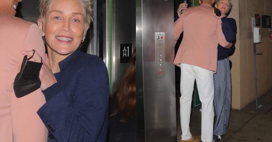 Sharon Stone, surprinsă în timp ce flirta cu un tânăr misterios. Cei ...