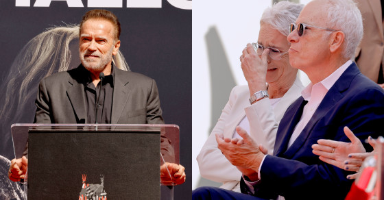 Jamie Lee Curtis, în lacrimi după gestul lui Arnold Schwarzenegger ...