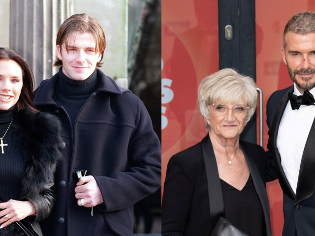 Mama lui David Beckham nu a privit cu ochi buni începutul relației ...