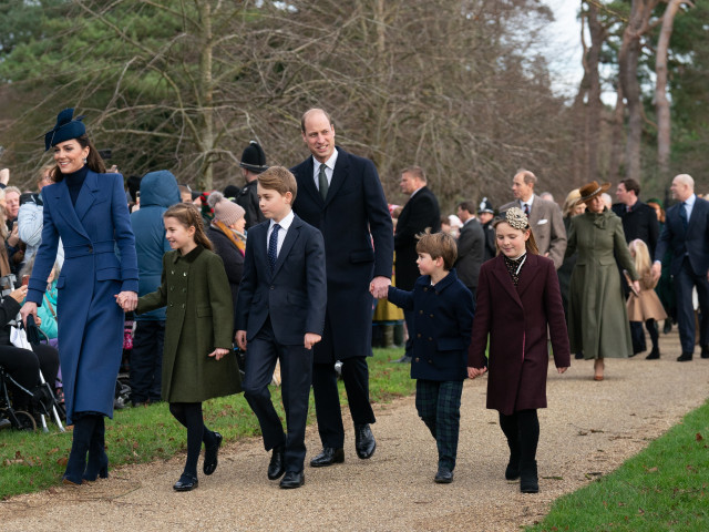 Prințul și prințesa de Wales au publicat fotografia de Crăciun. În ...