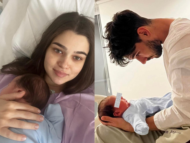 Anghel Damian a asistat la nașterea fiului s&u& Theo Rose a dezv&luit totul& „M-­a ținut de mân ...