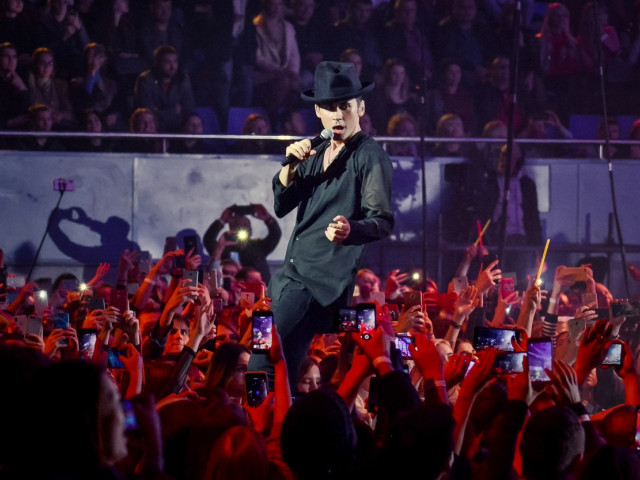 Dan Balan s-a urcat beat pe scena la Chisinau