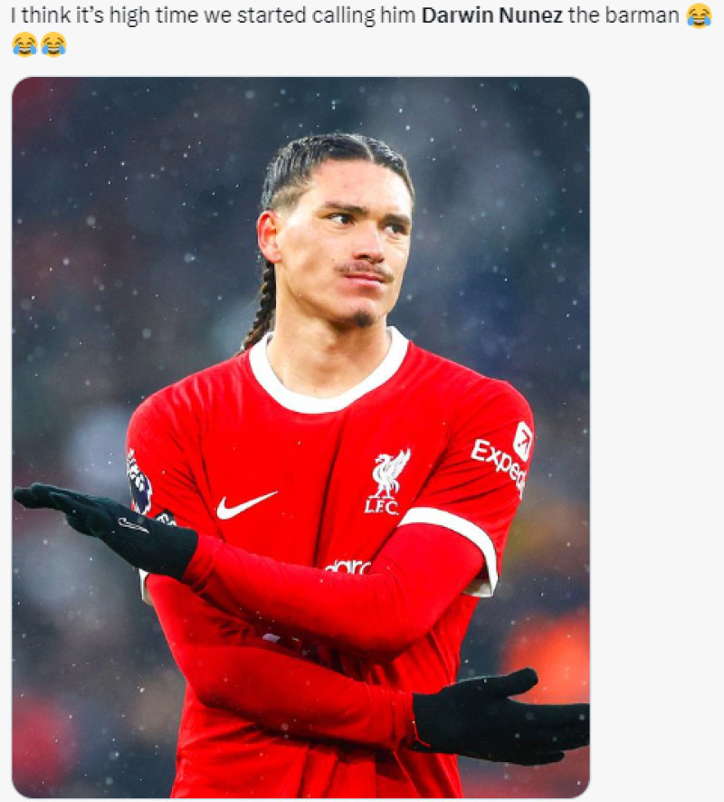 GALERIE FOTO: Internetul s-a umplut de meme-uri, după ce Darwin Nunez a ...