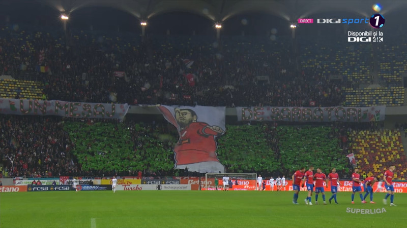 GALERIE FOTO: FCSB, fără coregrafie la derby-ul cu Dinamo! Mesajul ...