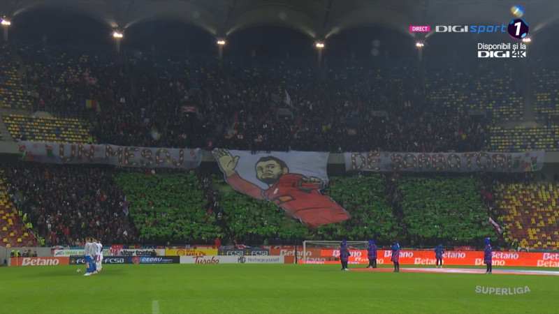 GALERIE FOTO: FCSB, fără coregrafie la derby-ul cu Dinamo! Mesajul ...