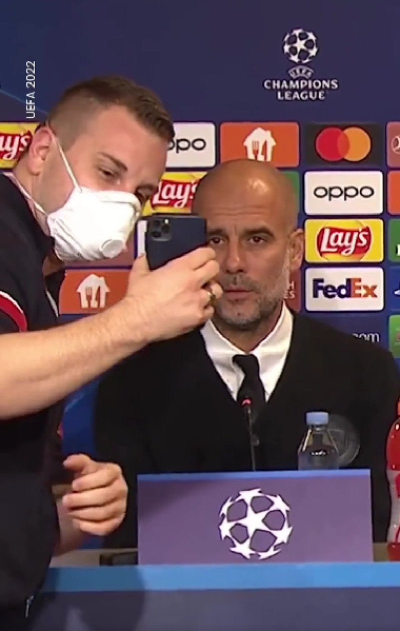 GALERIE FOTO: A vrut o poză cu Pep Guardiola, dar ce a urmat l-a făcut ...