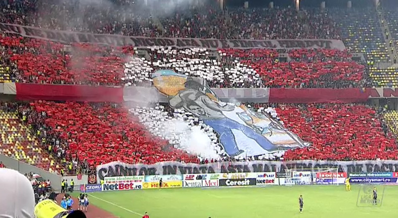 GALERIE FOTO: Scenografii impresionante la FCSB - Dinamo! PRA, la prima ...