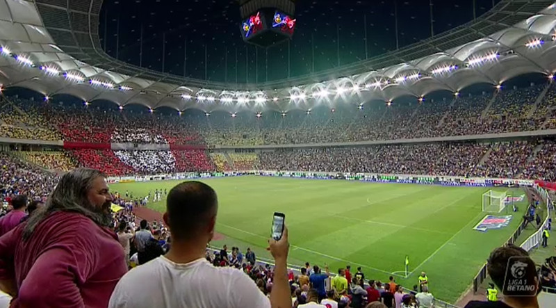 GALERIE FOTO: Scenografii impresionante la FCSB - Dinamo! PRA, la prima ...