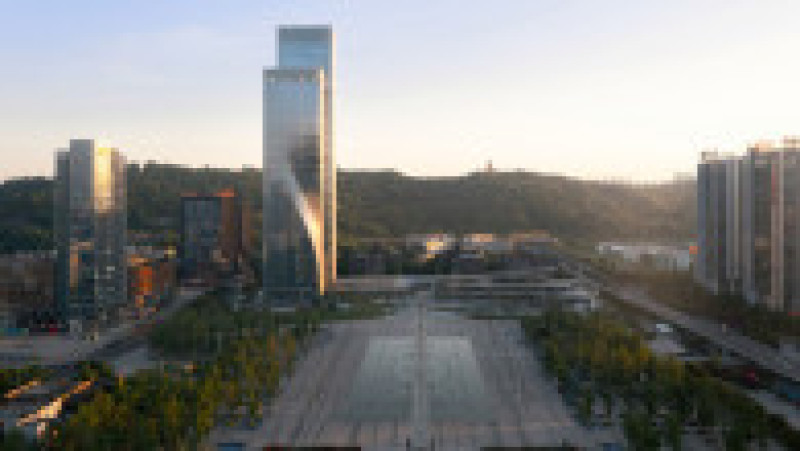 Cel mai răsucit zgârie-nori din lume a fost construit în China | Digi24