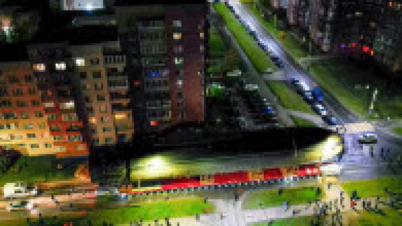 Primul submarin nuclear al Rusiei a fost transportat pe uscat la muzeul ...