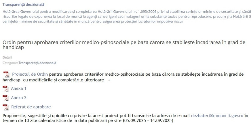 Ce se va întâmpla la schimbarea gradului de handicap. Beneficiarii, condamnați de autorități să ...